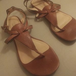 Talbots Shoes | Turquoise Strappy Sandals Size 95 | Poshmark